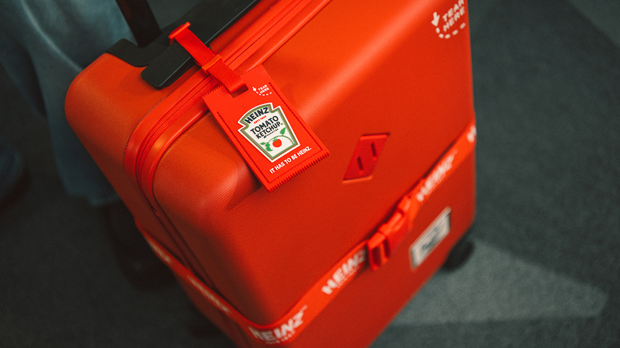 Heinz Collabs With Herschel Supply on Luggage That Resembles a Ketchup ...